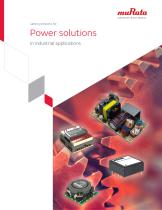Power solutions - Murata Power Solutions - PDF Catalogs | Technical Documentation | Brochure