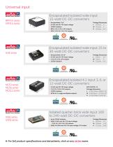 Power solutions - Murata Power Solutions - PDF Catalogs | Technical Documentation | Brochure