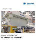 PRESS SYSTEMS FOR BLANKING AND FORMING - Simpac Europe GmbH - PDF ...