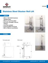 2017-18 Sanitary Lift Equipment Catalog - superlift material handling ...