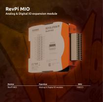 Revolution Pi booklet - Revolution Pi - PDF Catalogs | Technical Documentation | Brochure