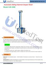 Falling weight impact tester - Beijing United Test Co., Ltd. - PDF ...