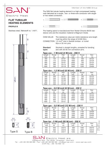 ROUND TUBULAR HEATING ELEMENTS - SAN Electro Heat a/s - PDF Catalogs ...