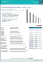 Metric Spinbar® Magnetic Stirring Bar - Bel-Art Products - PDF Catalogs ...