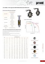 V101 (Wafer) / V102 (Lug) Series Proval Soft Seat Butterfly Valves ...