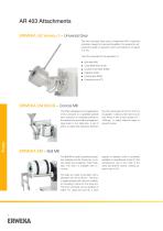 AR 403 - ERWEKA - PDF Catalogs | Technical Documentation | Brochure