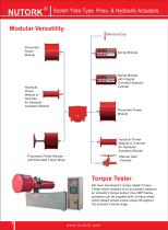 NSF Scotch Yoke Type Pneumatic Actuator - Nutork Corp. - PDF Catalogs ...