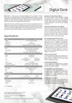 Product Datasheet - Digital Desk - ELCOM - PDF Catalogs | Technical ...