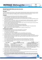 74Q IOM - BERMAD CS Ltd - PDF Catalogs | Technical Documentation | Brochure