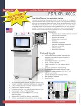 PDR-XR 1000C - PDR - PDF Catalogs | Technical Documentation | Brochure