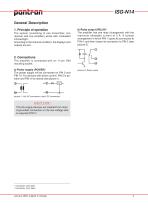 Photo-electric Amplifier ISG-N14 - Pantron Instruments GmbH - PDF ...