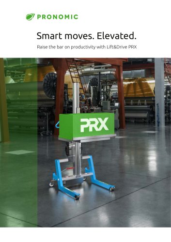 Lift&Drive PRX Telescope - Pronomic AB - PDF Catalogs | Technical ...