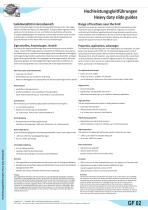 Heavy Duty Slide Guides data sheet - Technische Antriebselemente GmbH ...