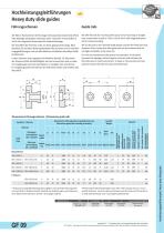 Heavy Duty Slide Guides data sheet - Technische Antriebselemente GmbH ...