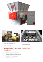 EMS series of versatile shredder - ENMA Granulator (China) Co.,Ltd ...