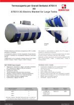 ATEX heating jacket - ATEX II 3G - Rimatek - electric / for gas bottles