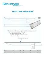 PUSH BARS - Bottero - PDF Catalogs | Technical Documentation | Brochure
