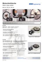 Motor rotary tables - MM Engineering GmbH - PDF Catalogs | Technical ...