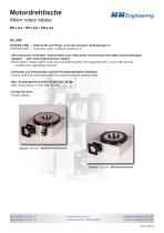 Motor rotary tables - MM Engineering GmbH - PDF Catalogs | Technical ...