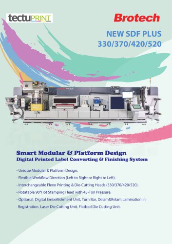 NEW SDF PLUS 330 / 420 / 520 (2025) - TECTUPRINT - PDF Catalogs | Technical Documentation | Brochure
