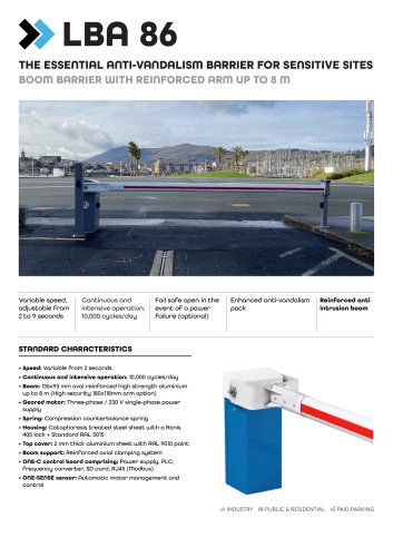 LBA PPMR - La Barrière Automatique - PDF Catalogs | Technical ...