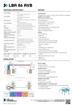 LBA 86 AVB - La Barrière Automatique - PDF Catalogs | Technical Documentation | Brochure