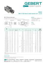 clevis DIN 71752 form G steel version (G 4 - G 16) - Gebert GmbH & Co ...