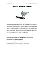Header Manifold Blanket - Ningguo BST Thermal Products Co.,Ltd - PDF ...