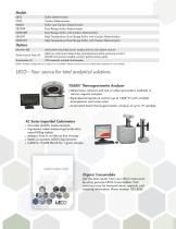 832 Series - LECO - PDF Catalogs | Technical Documentation | Brochure