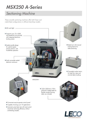 AC500 - LECO - PDF Catalogs | Technical Documentation | Brochure