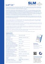SLM_125 - SLM solutions - PDF Catalogs | Technical Documentation | Brochure