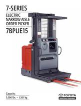Order Picker 7BPUE15 - Toyota Industrial Equipment - PDF Catalogs ...