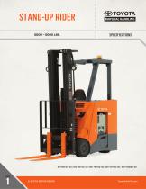 STAND-UP RIDER 3000 – 5000 LBS. - Toyota Industrial Equipment - PDF ...