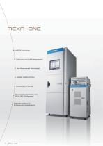 MEXA-ONE Brochure - HORIBA STEC - PDF Catalogs | Technical ...