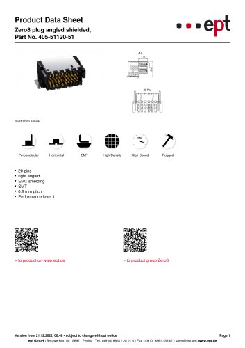 Connectors product overview - ept - PDF Catalogs | Technical Documentation | Brochure