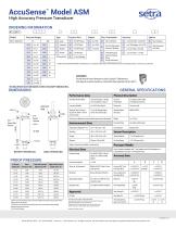 AccuSense™Model ASM - SETRA - PDF Catalogs | Technical Documentation ...