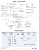 Model 256 - SETRA - PDF Catalogs | Technical Documentation | Brochure