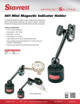 661 MINI MAGNETIC INDICATOR HOLDER - STARRETT - PDF Catalogs ...
