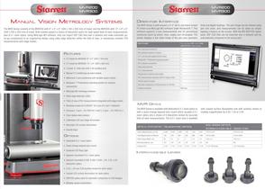 MVRSerieS - STARRETT - PDF Catalogs | Technical Documentation | Brochure