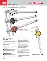 No. 120 Series and 120M Series Dial Calipers - STARRETT - PDF Catalogs ...