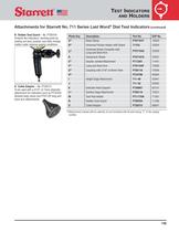 TEST INDICATORS AND HOLDERS - STARRETT - PDF Catalogs | Technical ...