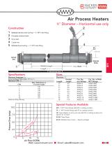 Air process heater - Backer Hotwatt Inc - PDF Catalogs | Technical ...