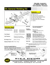 DC General Welding Kit - BUG-O SYSTEMS - PDF Catalogs | Technical ...