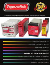Safety Interface Module Catalog - Tapeswitch - PDF Catalogs | Technical ...