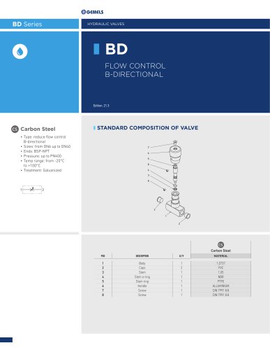 VOSE - Gemels S.p.A. - PDF Catalogs | Technical Documentation | Brochure