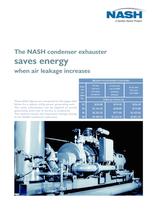 NASH Condenser Exhauster Saves Energy - Nash - PDF Catalogs | Technical ...