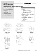 F-Series Air Cylinders - FABCO-AIR - PDF Catalogs | Technical Documentation | Brochure