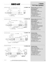 F-Series Air Cylinders - FABCO-AIR - PDF Catalogs | Technical Documentation | Brochure