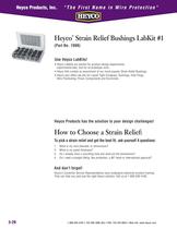 Heyco® Strain Relief Bushings LabKit - Heyco - PDF Catalogs | Technical ...
