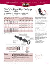 Heyco® -Tite Liquid Tight Cordgrips Pigtail™, PG Hubs - Heyco - PDF ...